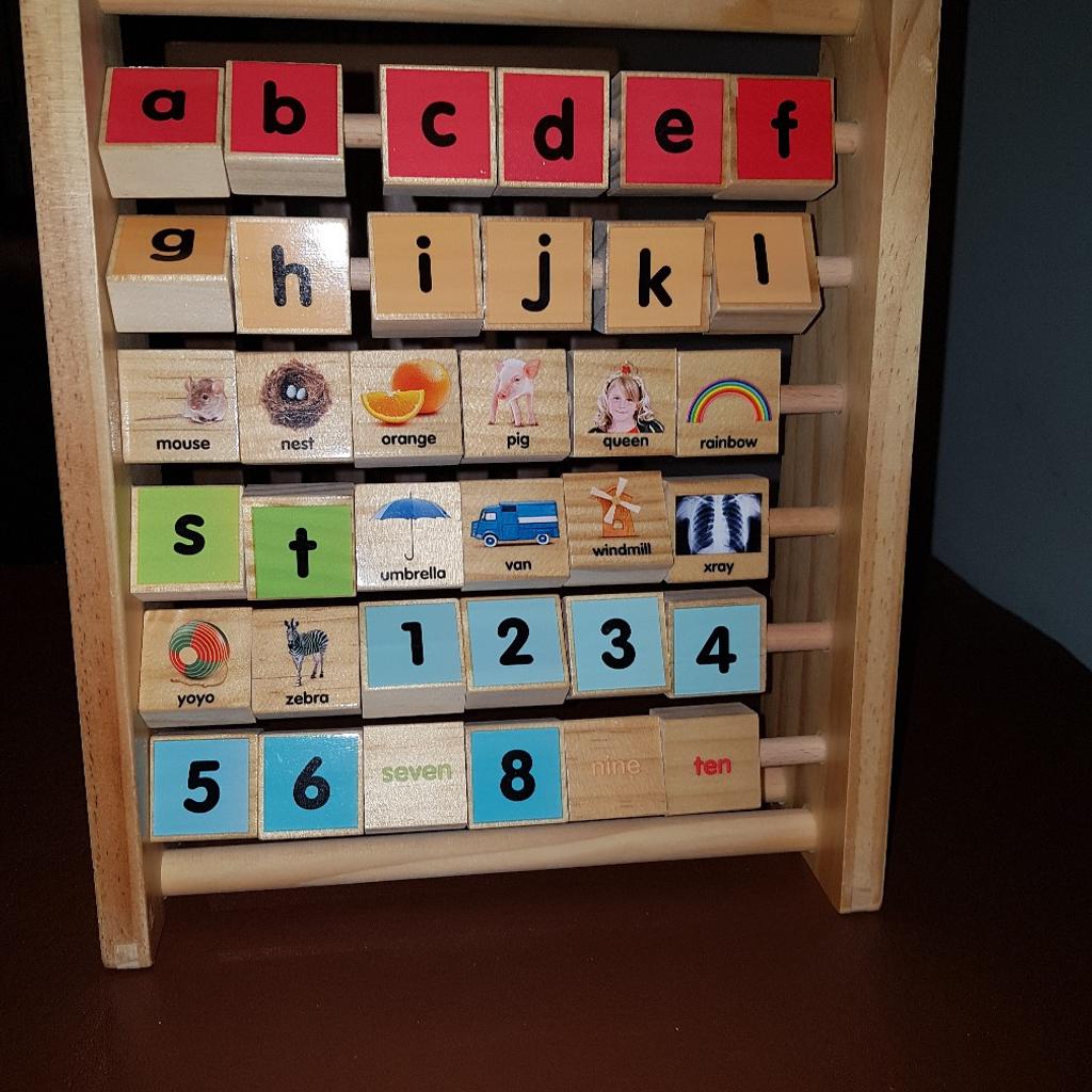 Carousel letters and numbers one side picture in OL6 Tameside for £3.00 ...