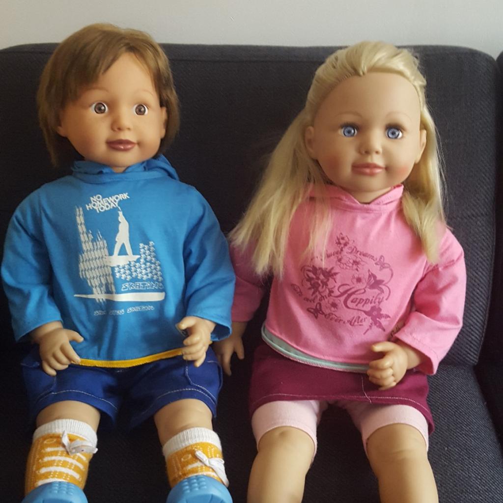 Zapf Creation Sam and Sally dolls in NW6 3RU for 25.00 for sale Shpock
