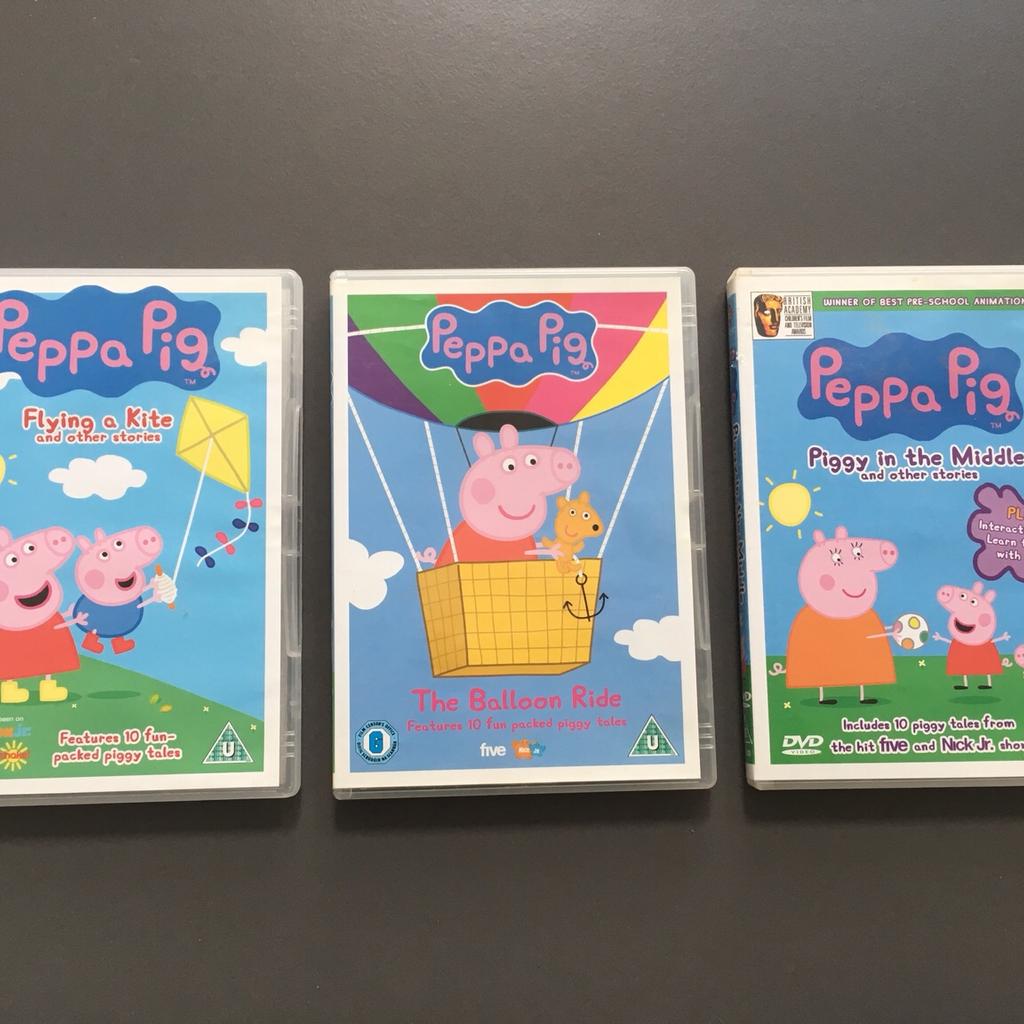 Peppa Pig DVDs x3 in SM5 Sutton for £3.00 for sale | Shpock