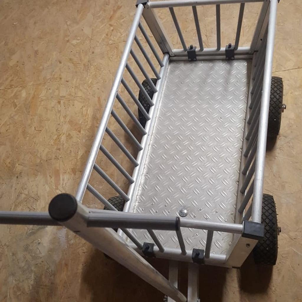 Bollerwagen aus Aluminium in 67098 Bad Dürkheim for €50.00 for sale ...