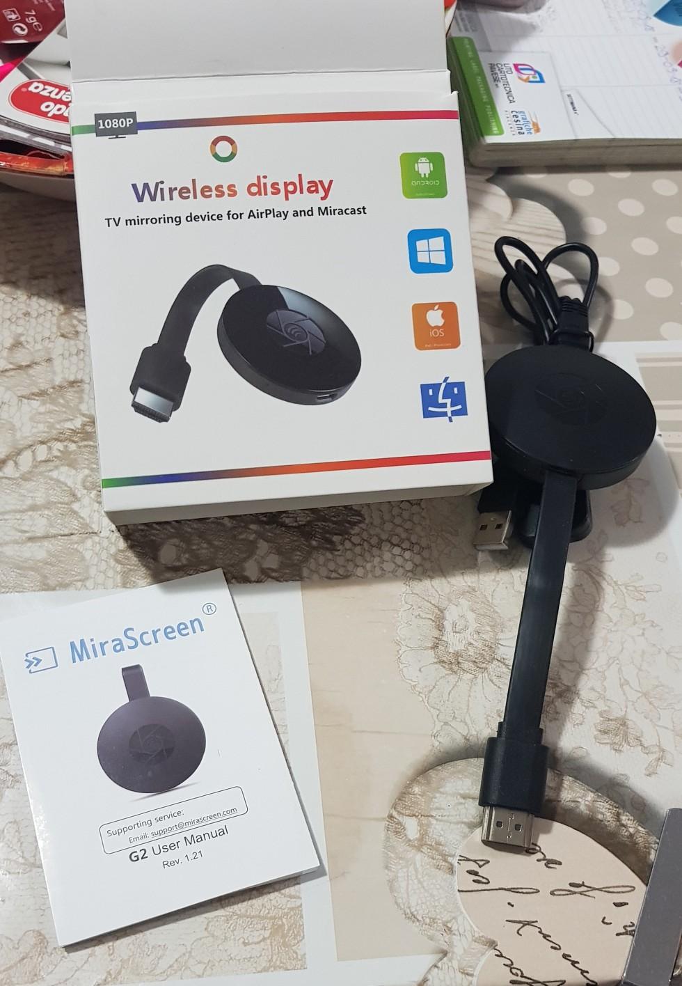 Chromecast - wireless display screen mirror in 29015 Castel San ...