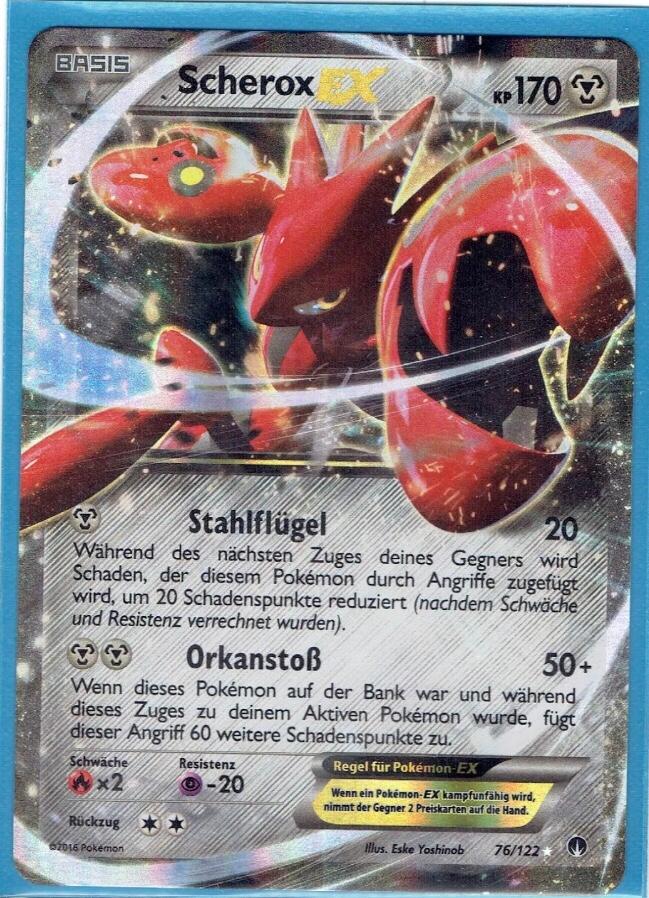 Scherox EX Pokemon karte in 6060 Hall in Tirol für 5,00 € zum Verkauf ...