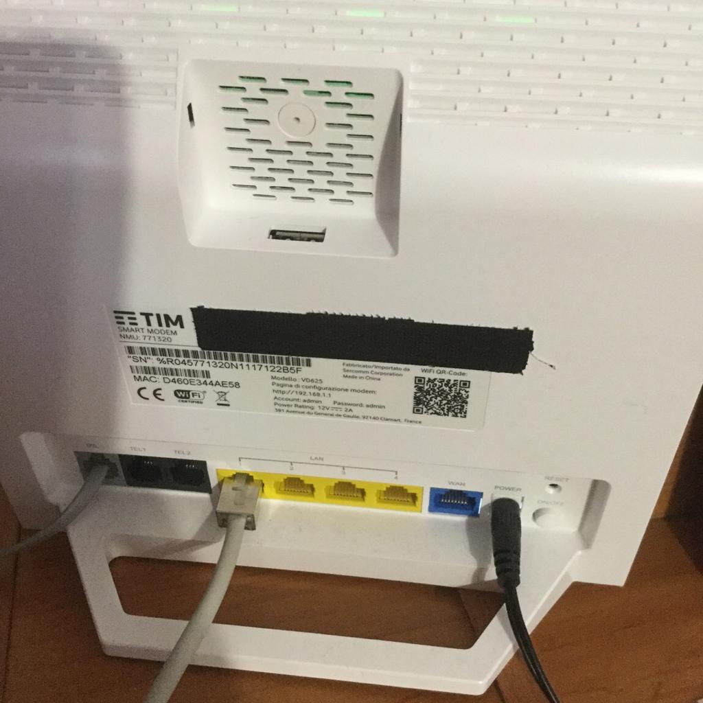 SMART MODEM FIBRA TIM COMBO Nuovo in 26838 Tavazzano con Villavesco for ...