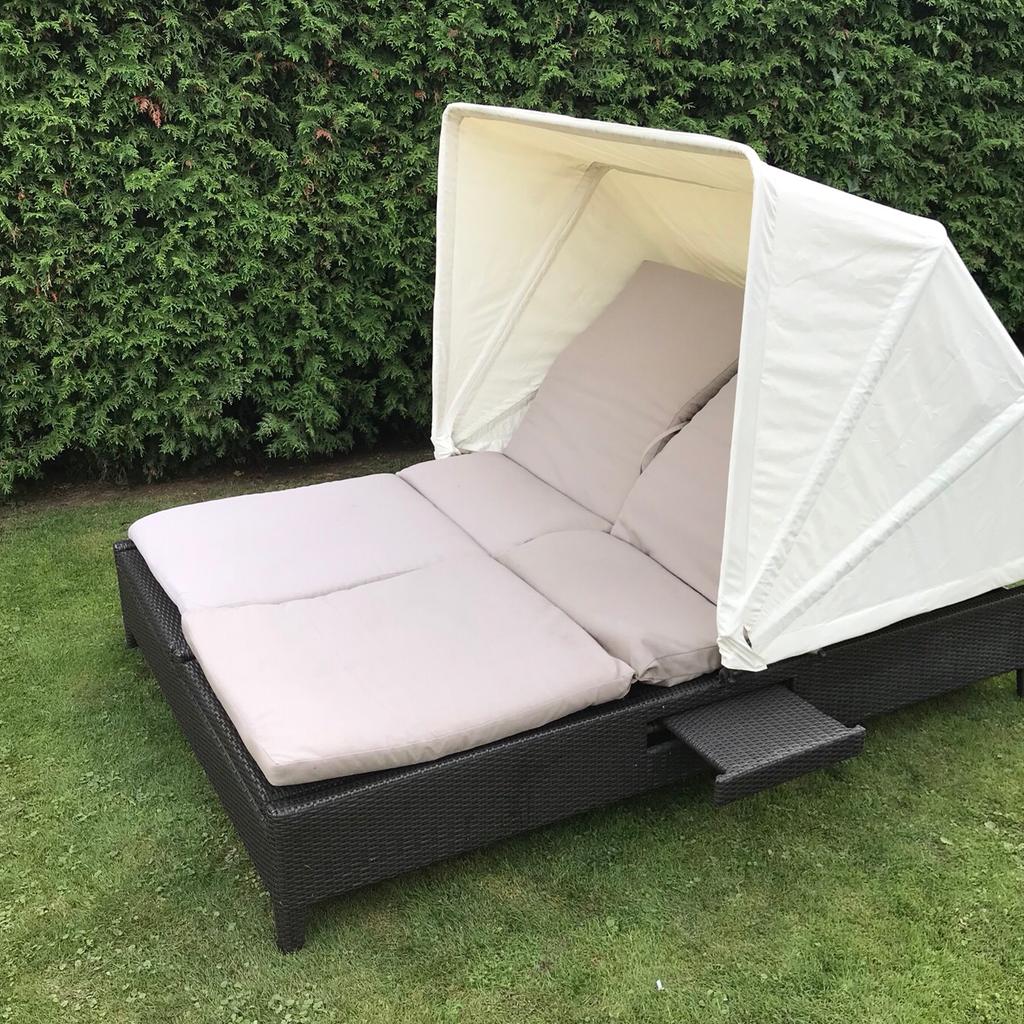 Rattan Doppelliege mit Dach in 6134 Vomp für € 290,00 zum Verkauf ...