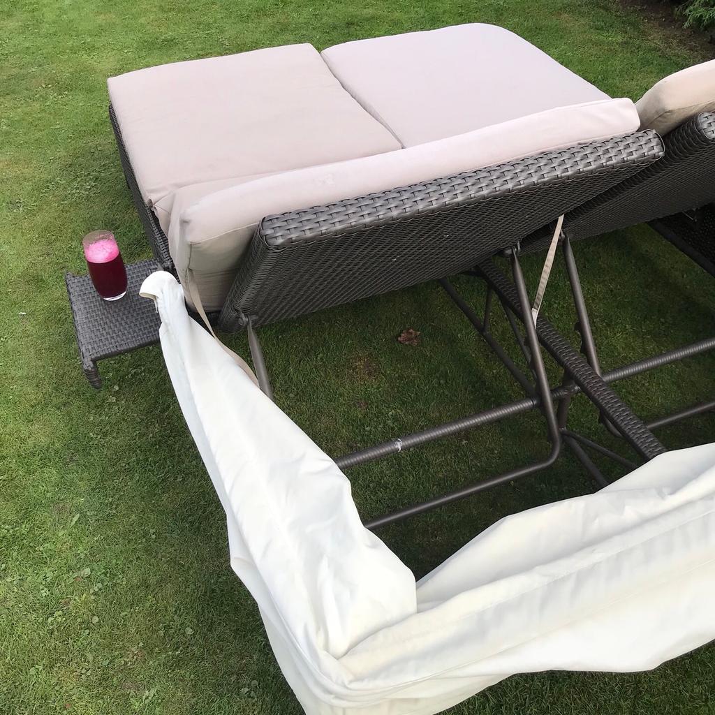 Rattan Doppelliege mit Dach in 6134 Vomp für € 290,00 zum Verkauf ...