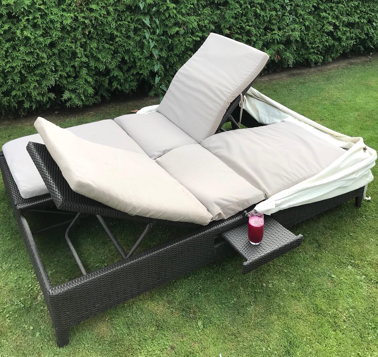 Rattan Doppelliege mit Dach in 6134 Vomp für € 290,00 zum Verkauf ...
