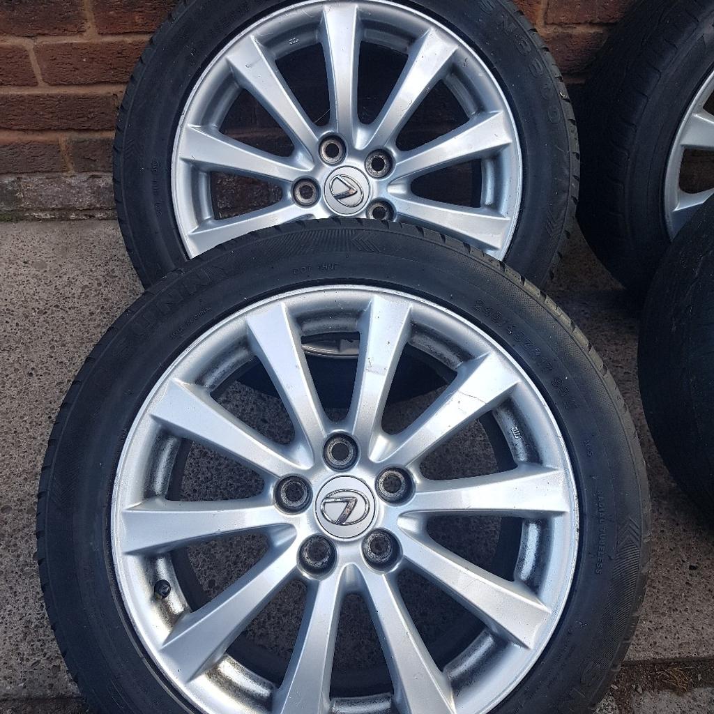 Lexus IS220 alloy wheels with tyres in S80 Bassetlaw for £200.00 for ...