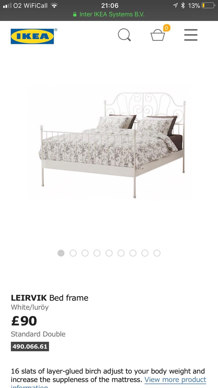 Ikea Bed Frame In B31 Birmingham F r 40 00 Zum Verkauf Shpock DE