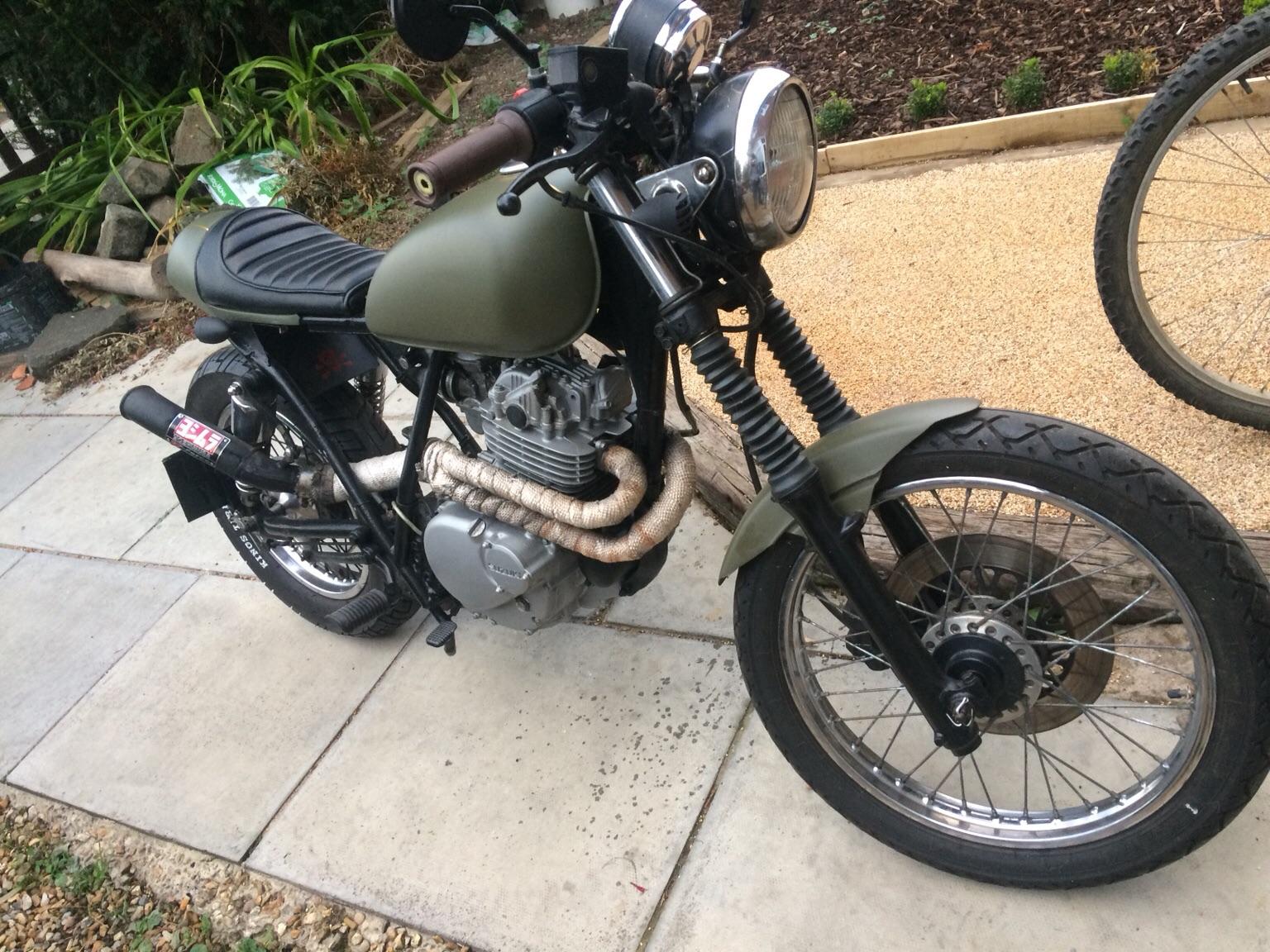 1989 suzuki gn250 cafe racer/custom build in Rochford for £900.00 for ...