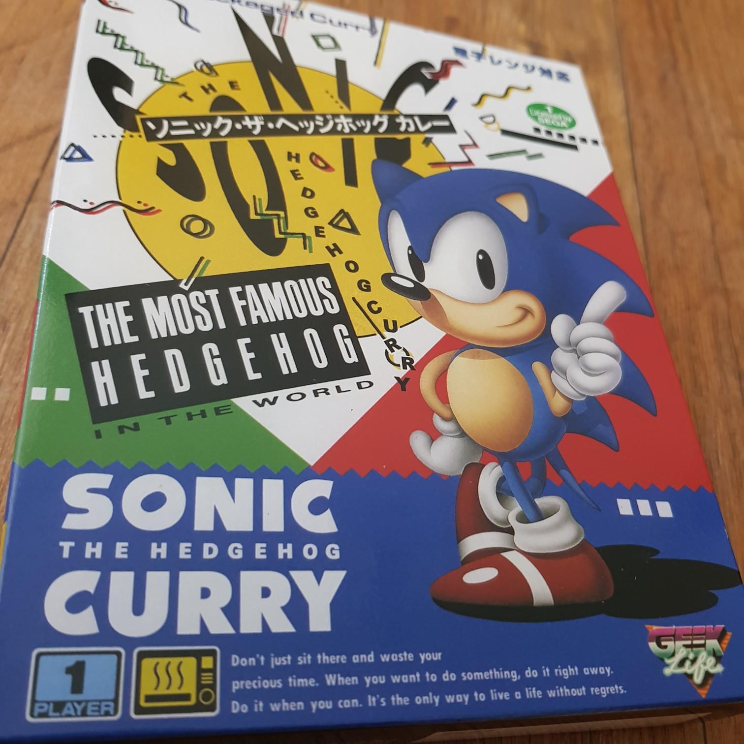 Sonic the Hedgehog curry - Sega Megadrive in W8 London für 10,00 £ zum ...