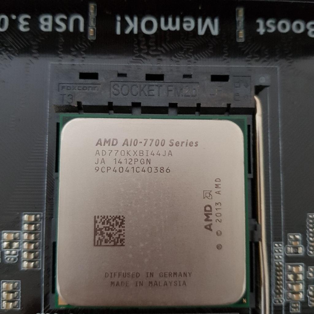Asus motherboard with A10 7700 cpu 16gb ram in RM1 London für £ 150,00 ...