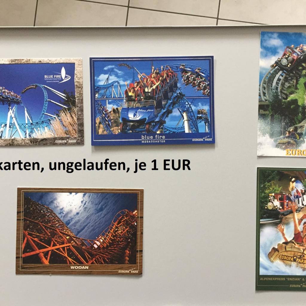 Europa-Park Postkarten, auch Raritäten-Teil2 in 79364 Malterdingen für 1,00 € zum Verkauf ...