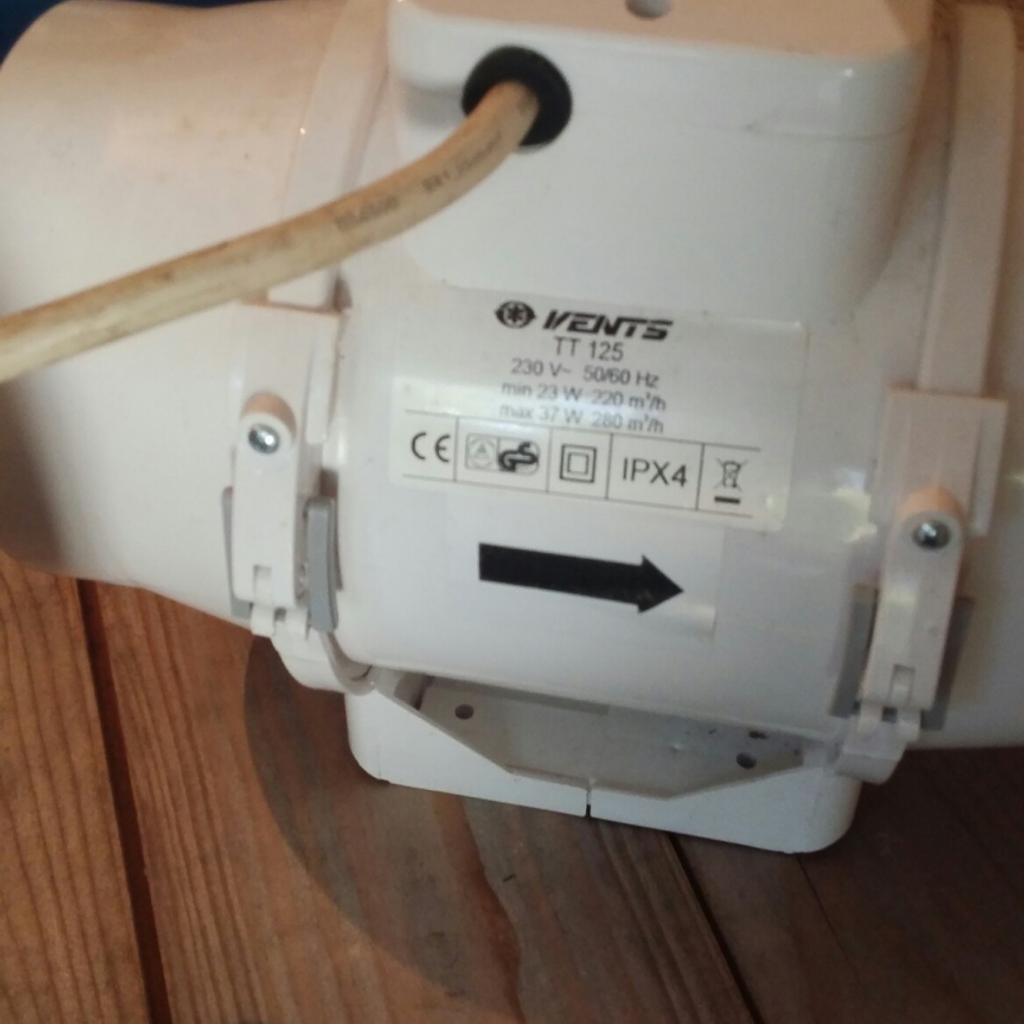 VENTS TT 100 4" AND TT 125 5" INLINE FAN in M23 Manchester für 40,00 ...