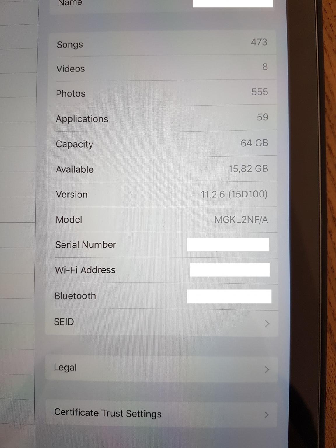 Apple Ipad Air 2 - black 64GB wifi - mint in CV32 Warwick für 200,00 ...