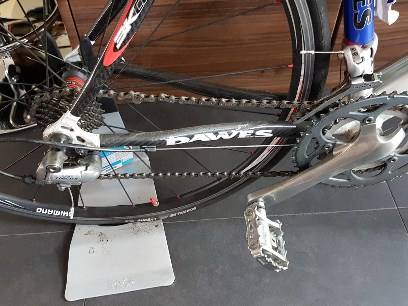 Dawes giro 500 white roadbike in Hyndburn for £140.00 for sale | Shpock