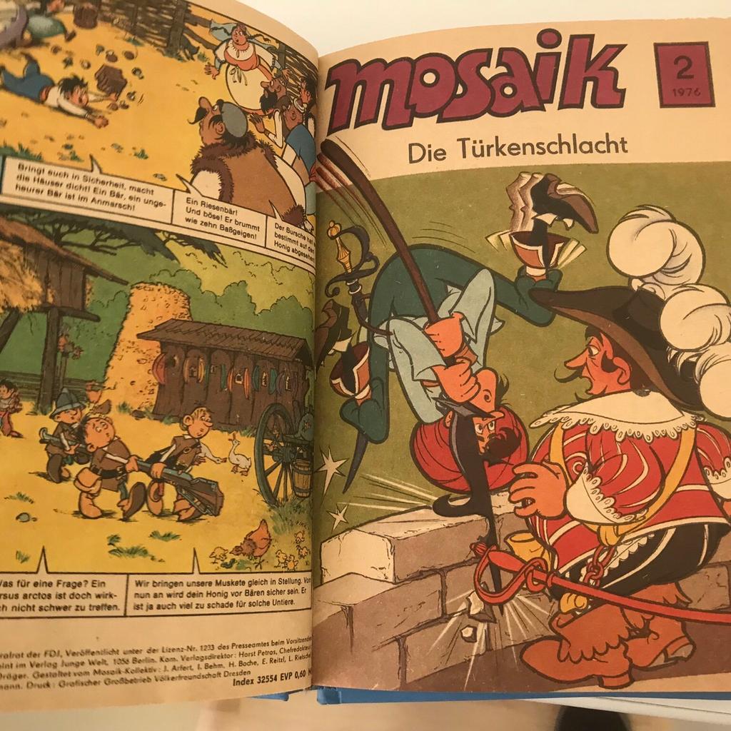 Mosaik DDR Comic - Jahrgänge 1976-1989 in 06792 Sandersdorf-Brehna für ...