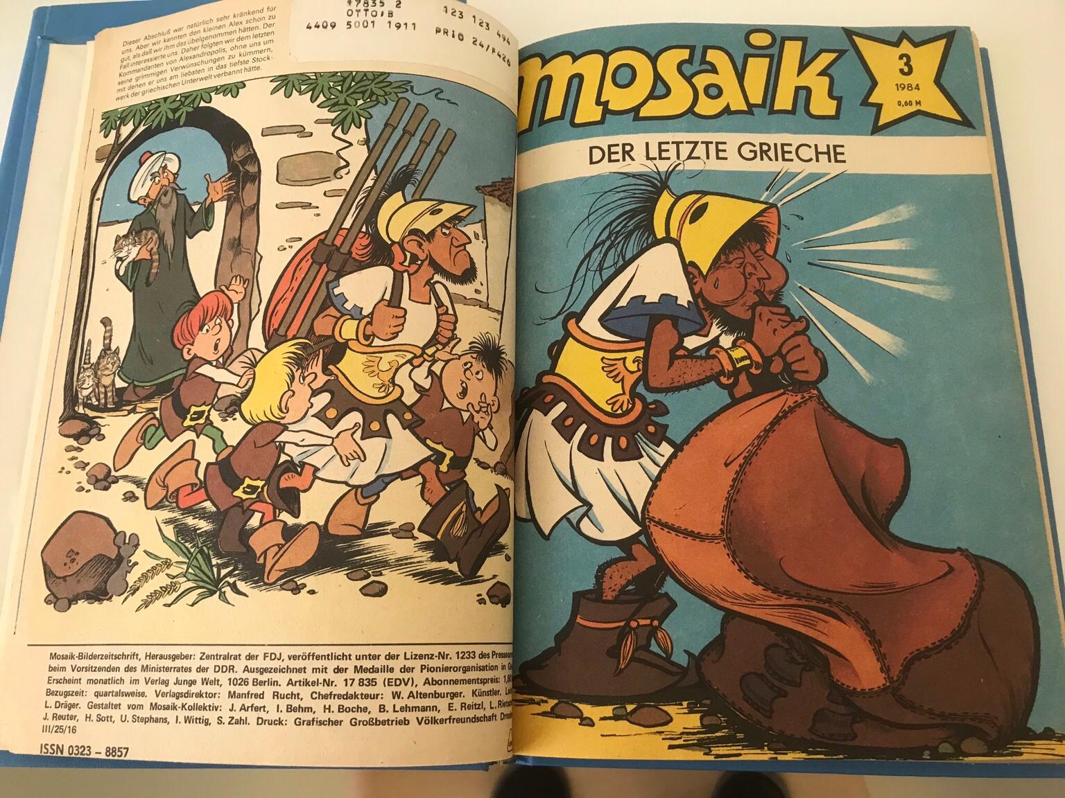 Mosaik DDR Comic - Jahrgänge 1976-1989 in 06792 Sandersdorf-Brehna für ...