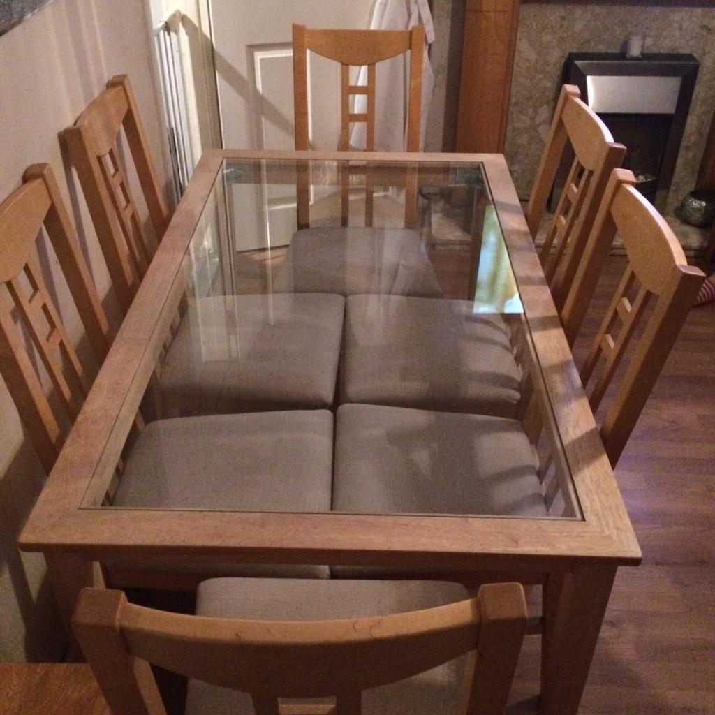 Ikea dining table and six chairs in NG15 Ashfield für 120,00 £ zum ...