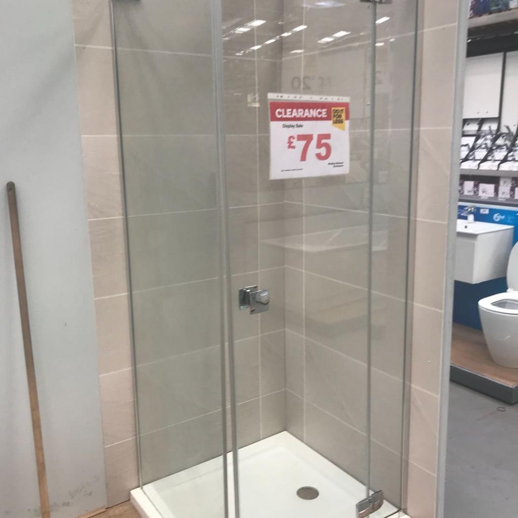 Ex display shower cubicle full glass frame in DE55 Valley for £40.00 ...