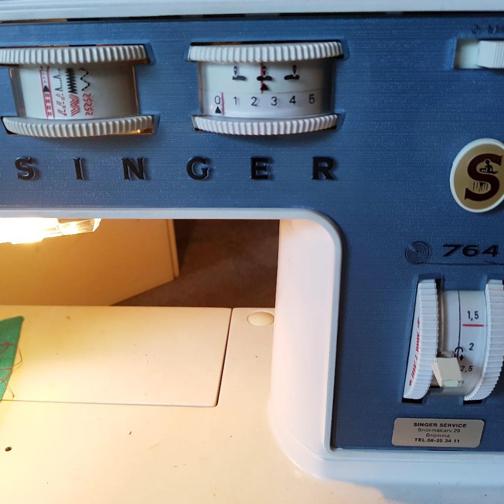 symaskin Singer 764 in 16261 Stockholm für 400,00 SEK zum Verkauf ...