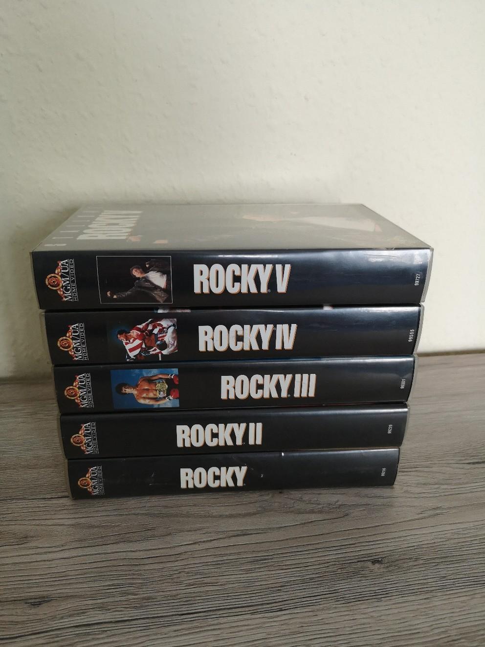 Rocky 1-5 VHS SET in 10245 Friedrichshain für 20,00 € zum Verkauf ...
