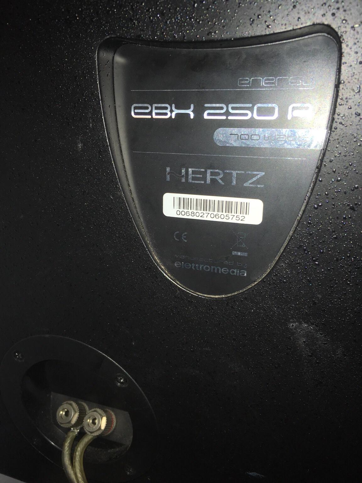 SUBWOOFER HERTZ EBX 250 R in 12100 Cuneo for €79.00 for sale | Shpock