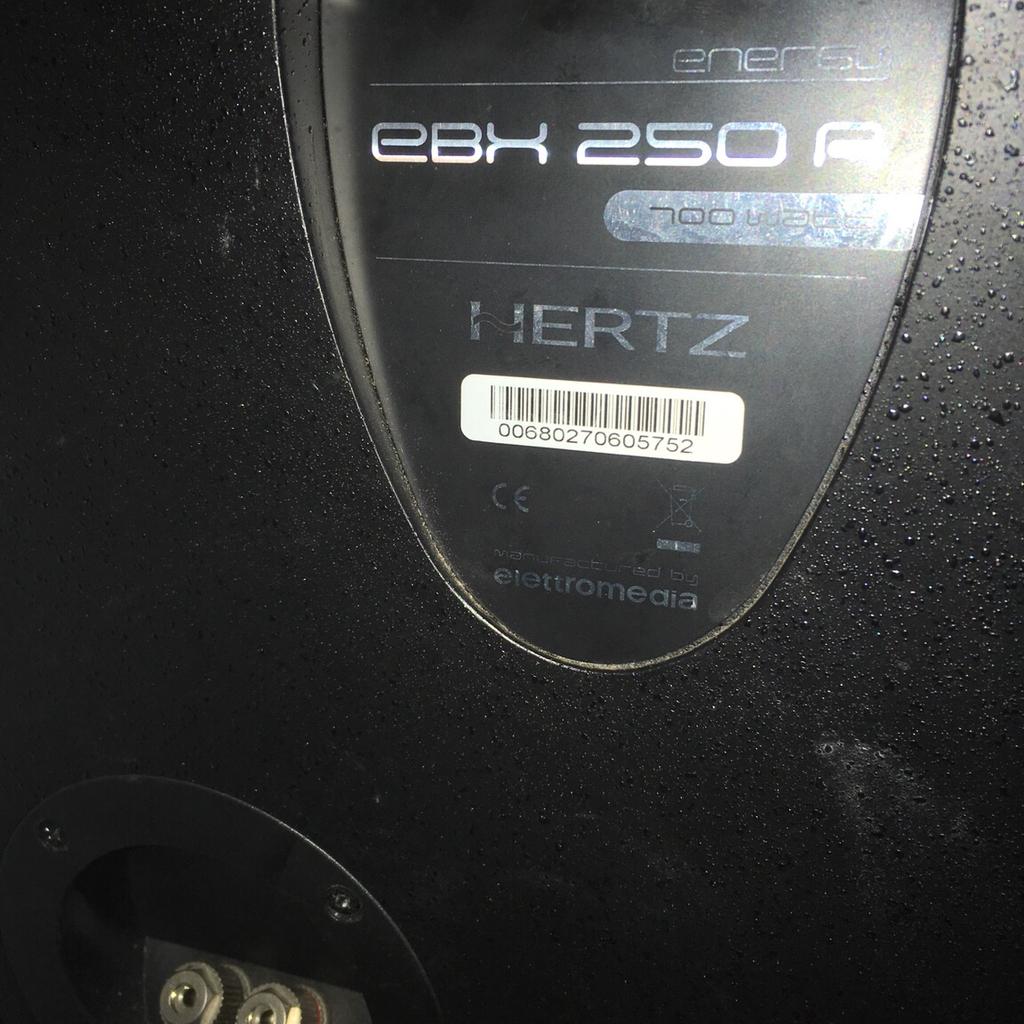 SUBWOOFER HERTZ EBX 250 R in 12100 Cuneo for €79.00 for sale | Shpock