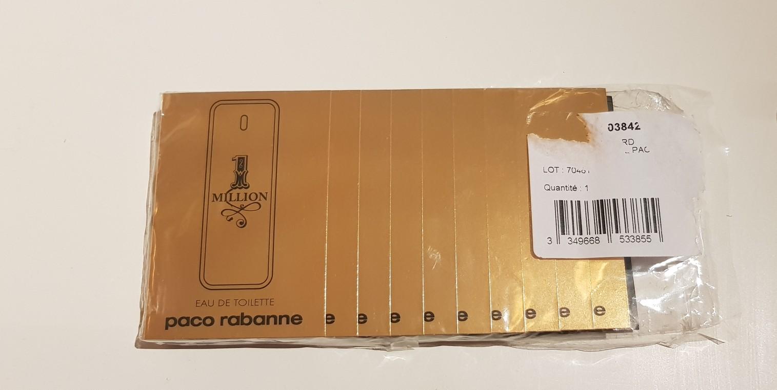 Paco Rabanne - 1 million samples in MK45 Flitwick für 5,00 £ zum ...