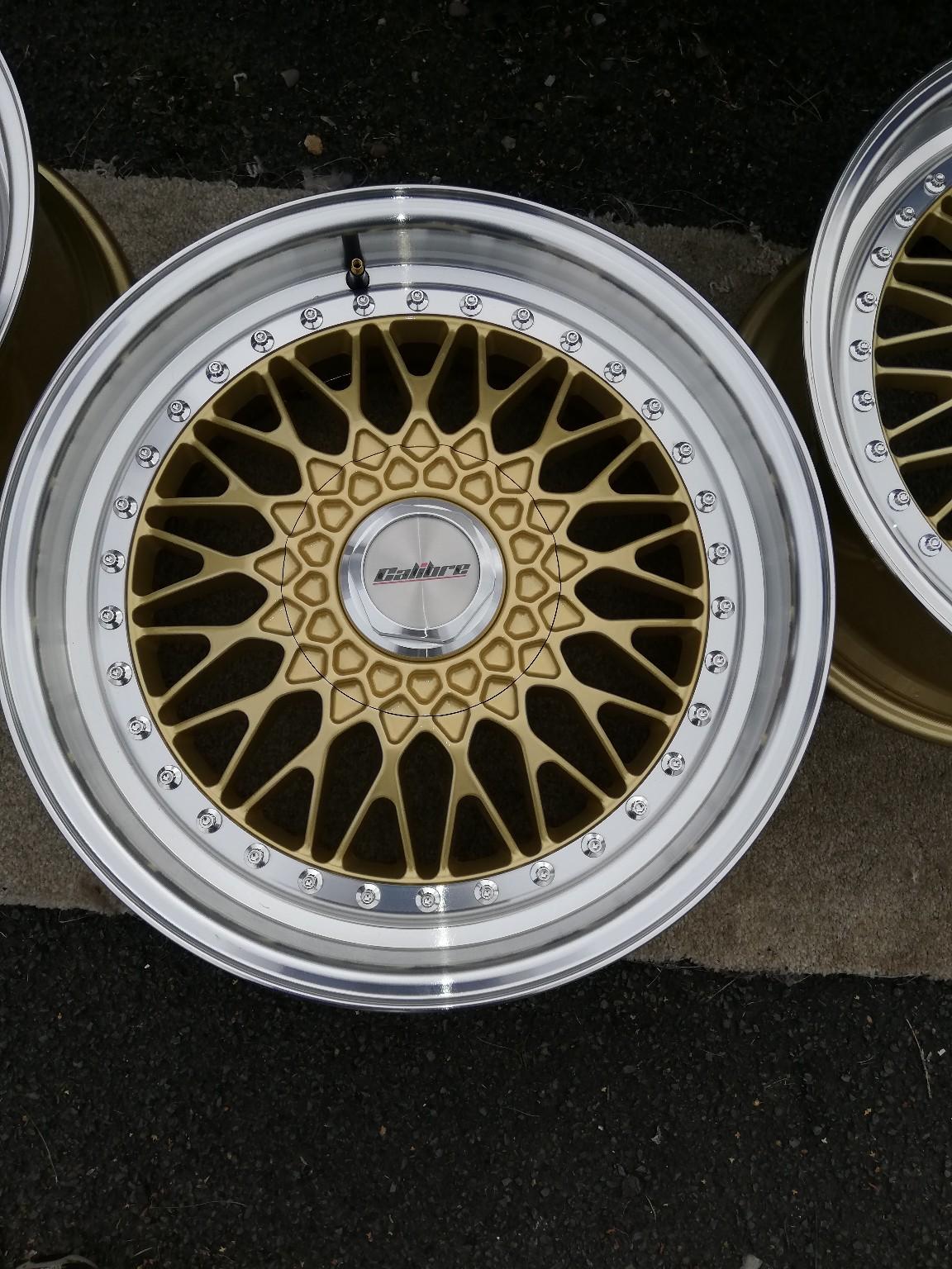 Calibre vintage BBS style 18" Alloy wheels in DY10 Wyre Forest für 450 ...