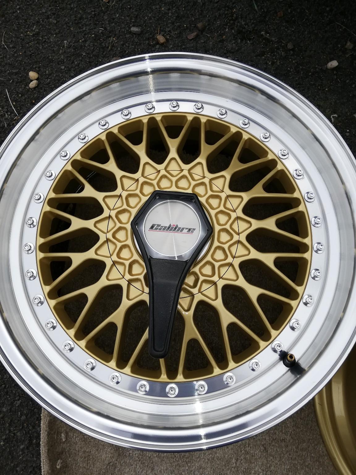 Calibre vintage BBS style 18" Alloy wheels in DY10 Wyre Forest für 450 ...