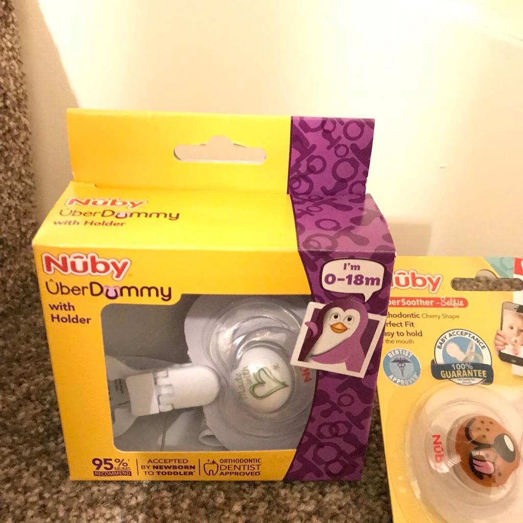 New Nuby Baby Dummys birth to 18 months in WF12 Kirklees für 5,00 £ zum ...