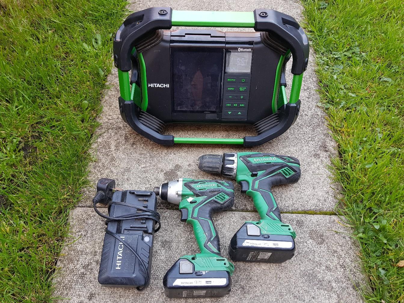 HITACHI 18V DAB RADIO AND POWER TOOLS SETS in BD5 Bradford for £150.00 ...