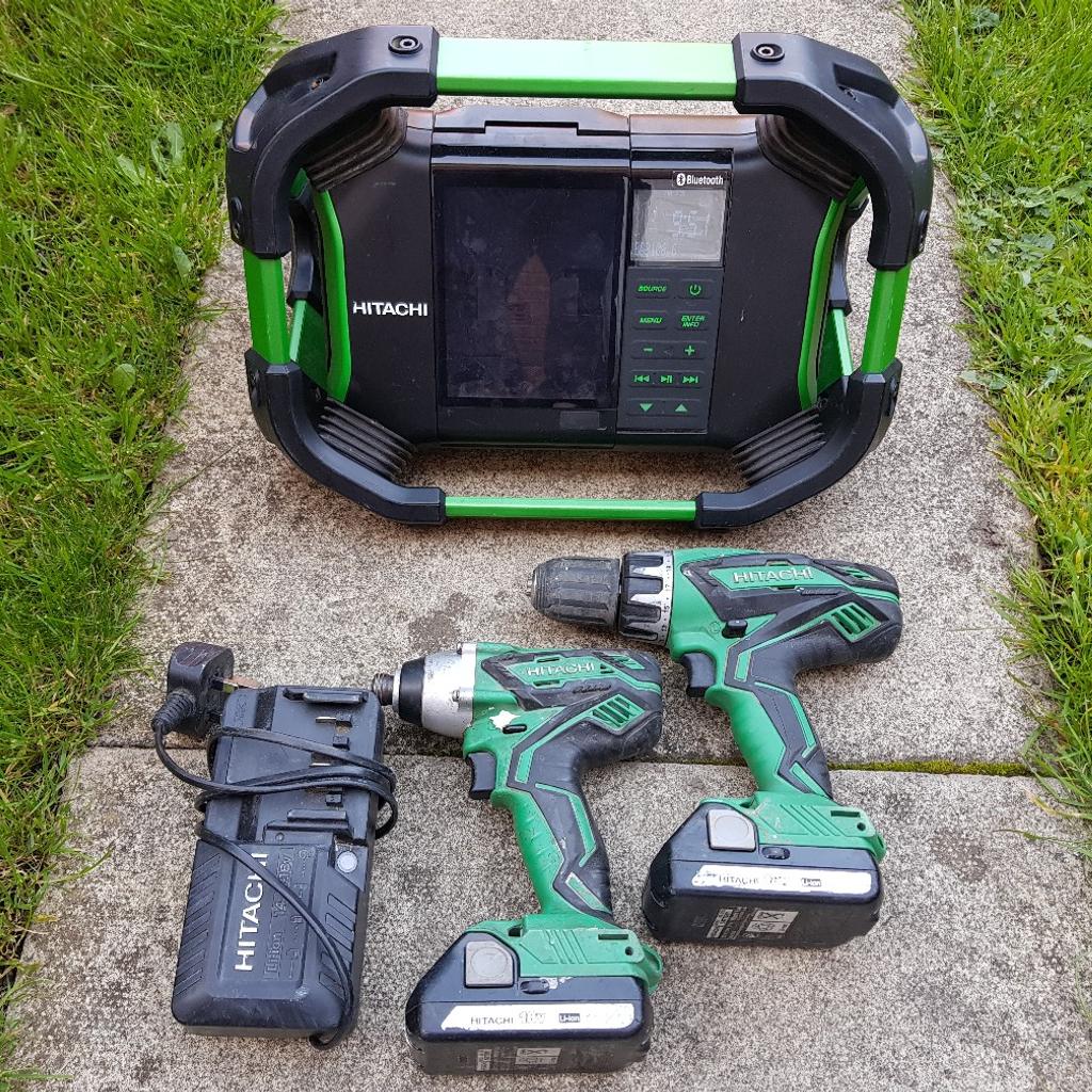 HITACHI 18V DAB RADIO AND POWER TOOLS SETS in BD5 Bradford for £150.00 ...