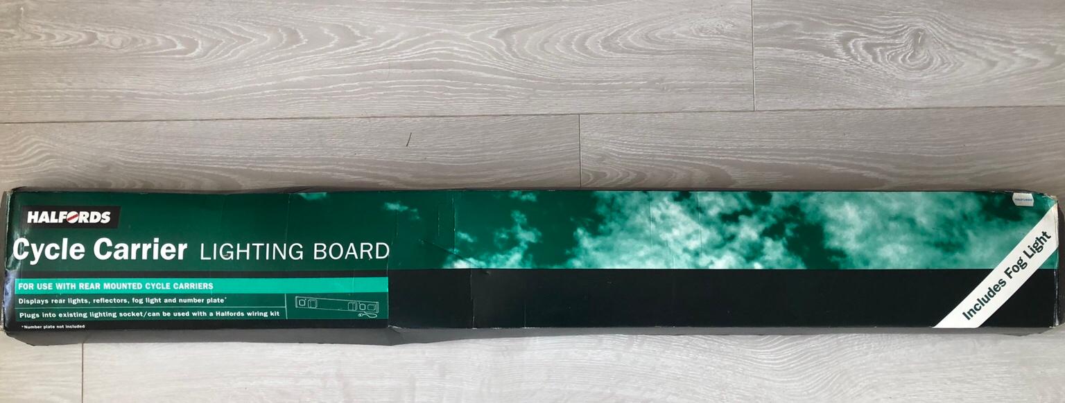 Cycle carrier lighting board in Knowsley for £10.00 for sale | Shpock