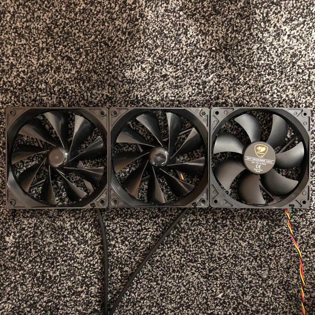120mm 3-pin Fan Bundle for PC Case/Chassis in OL16 Rochdale für 15,00 ...