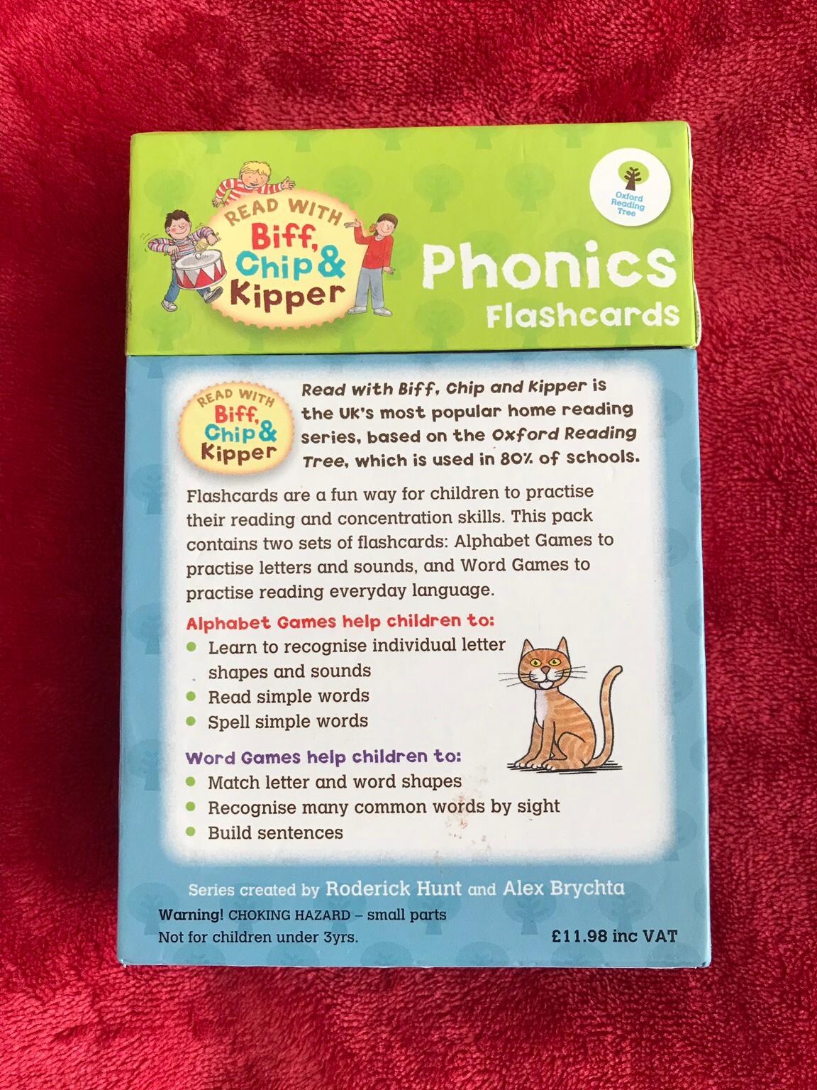 Biff, Chip and Kipper - Phonics Flashcards in DA16 Bexley für £ 5,00 ...