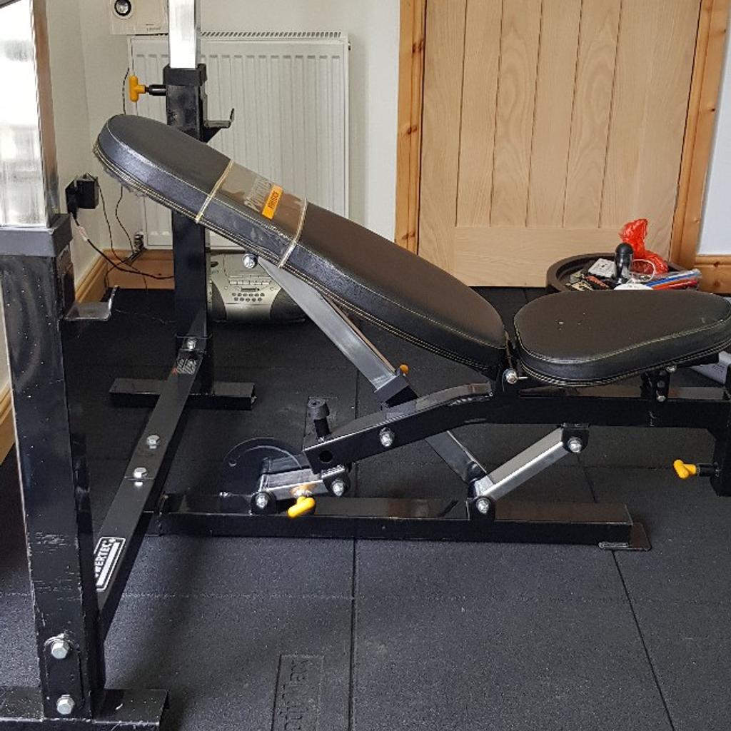 Powertec Weight Bench with 7ft Olympic Bar in BL1 Bolton for £140.00 ...