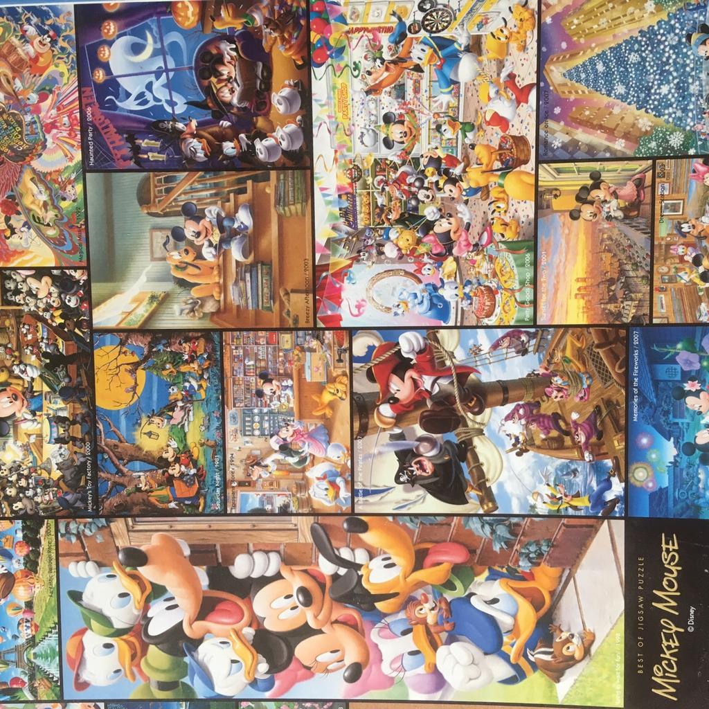 Disney Puzzle 2000 Teile Import in 9554 Feldkirchen in Kärnten für 35 ...