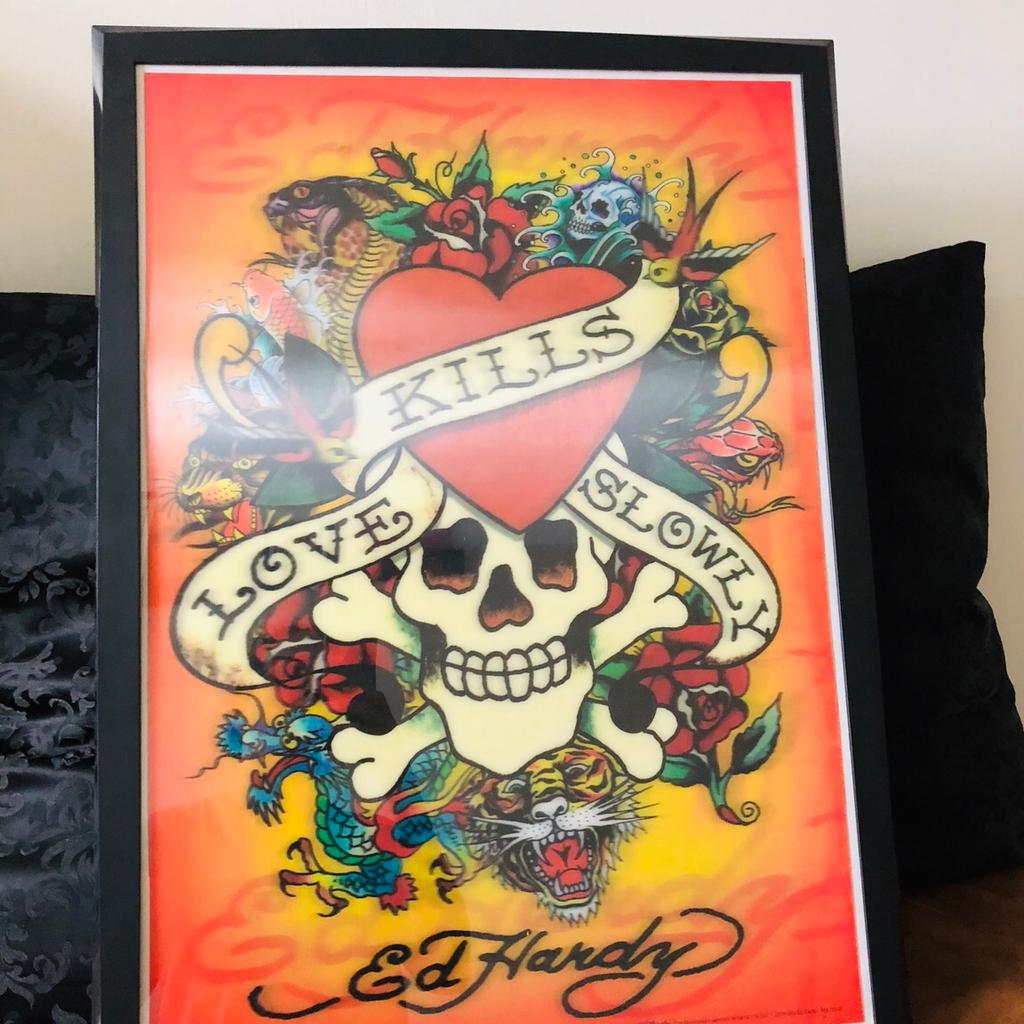 Ed Hardy wall art in RH14 Horsham für 15,00 £ zum Verkauf | Shpock DE