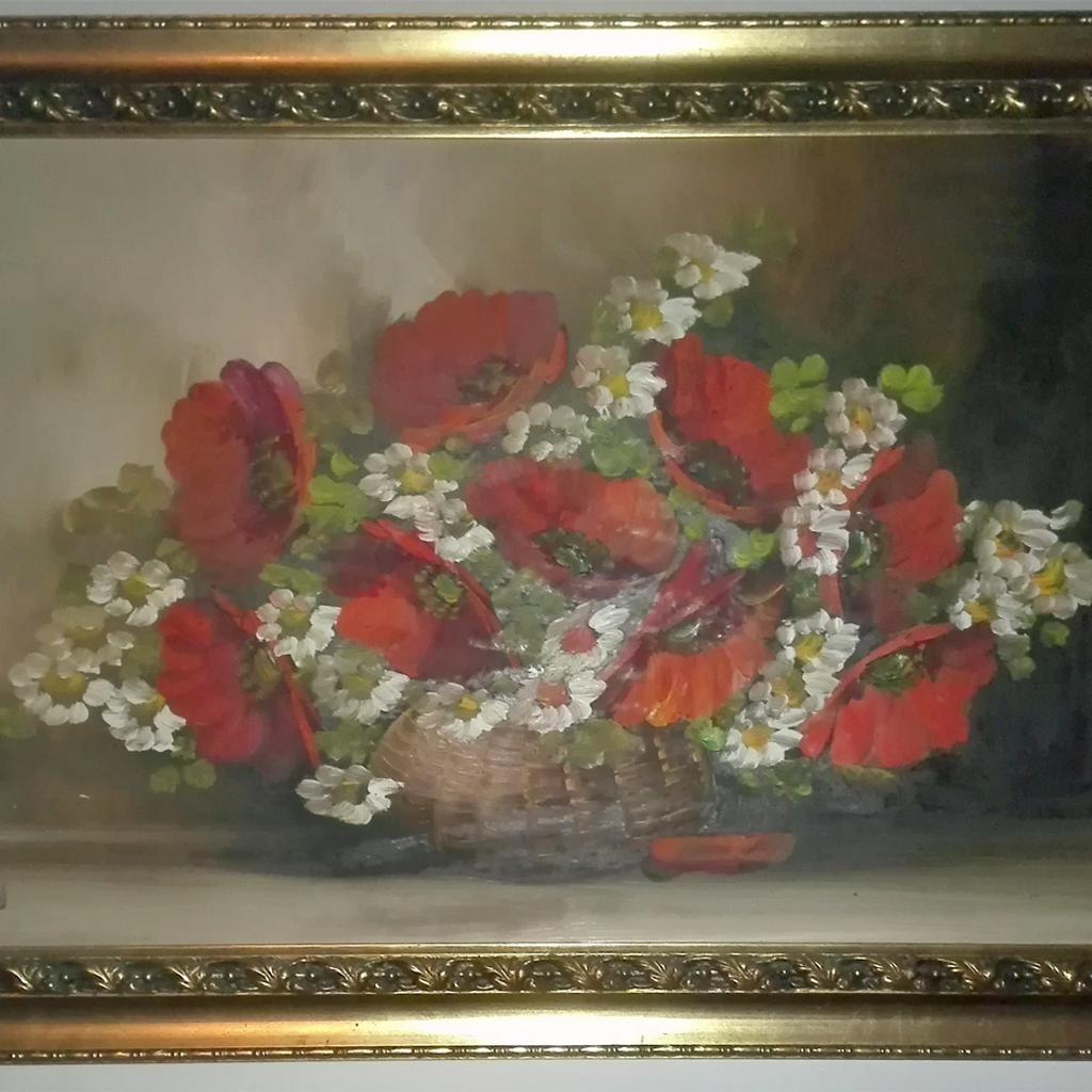 Gemälde Mohnblumen 92 x 57 cm in 6063 Rum für € 90,00 zum Verkauf | Shpock AT