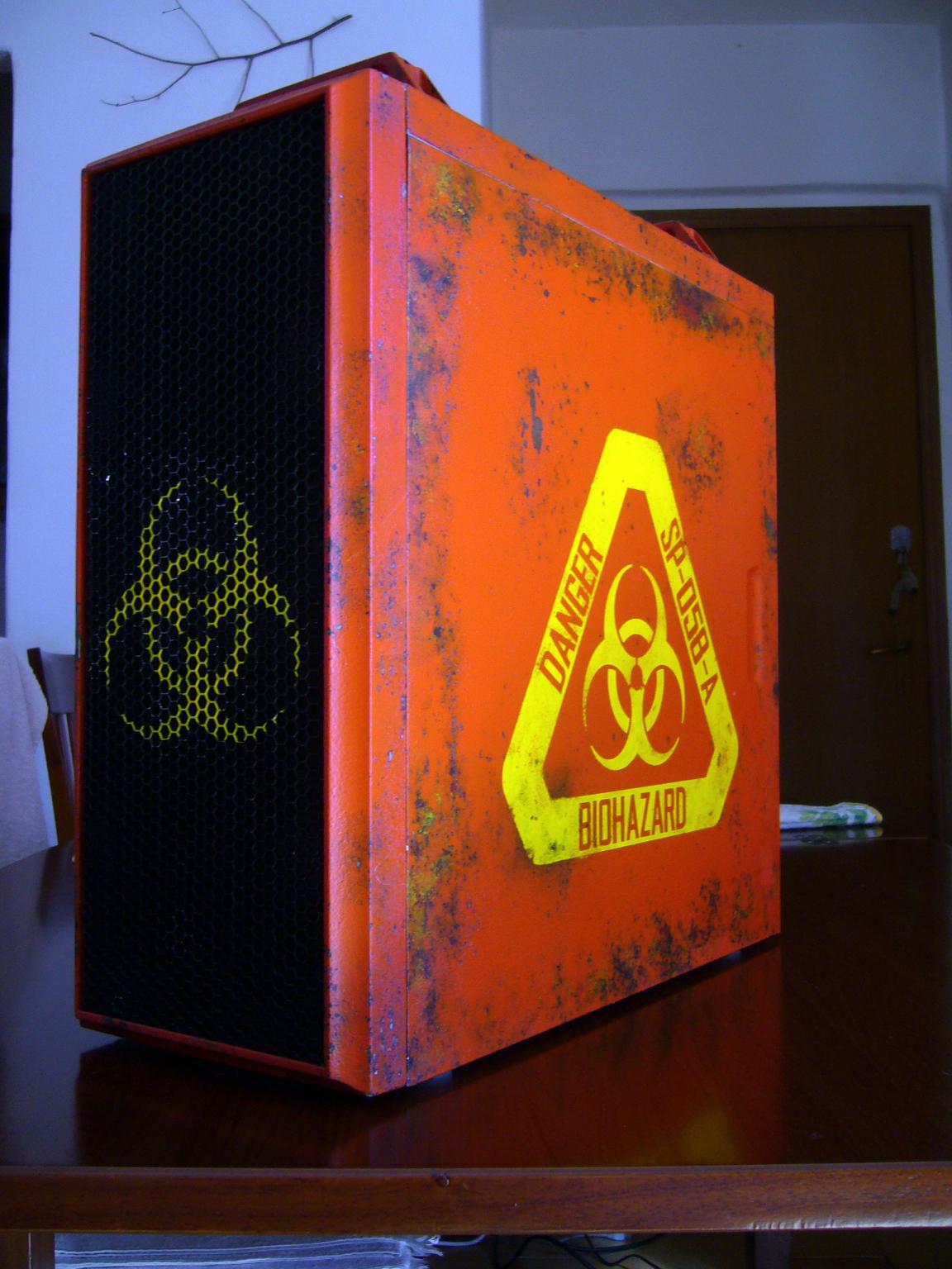 case atx pc modding BIOHAZARD by mayhem modz in 21026 Barasso für 40,00 ...