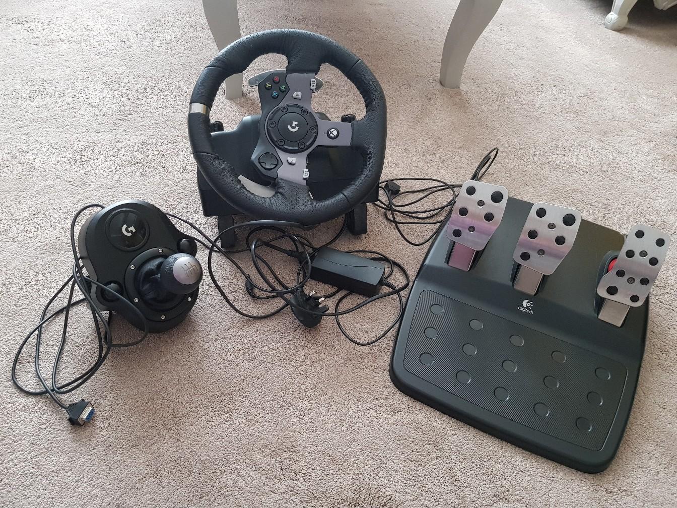 LOGITECH G920 STEERING WHEEL PEDALS GEARS in SK7 Stockport for £180.00 ...