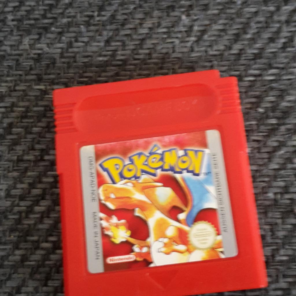 Pokemon rot - Gameboy color in 24594 Remmels für € 25,00 zum Verkauf ...