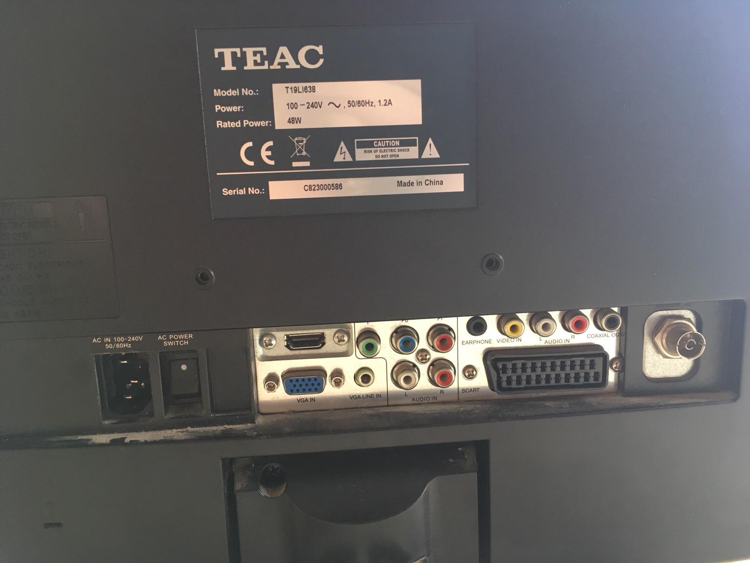 Teac tv screen in DY11 Wyre Forest für 35,00 £ zum Verkauf | Shpock DE