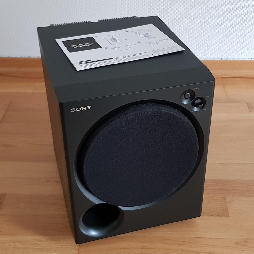 Sony Active Subwoofer SA-WM200 in 40229 Düsseldorf für 60,00 € zum ...