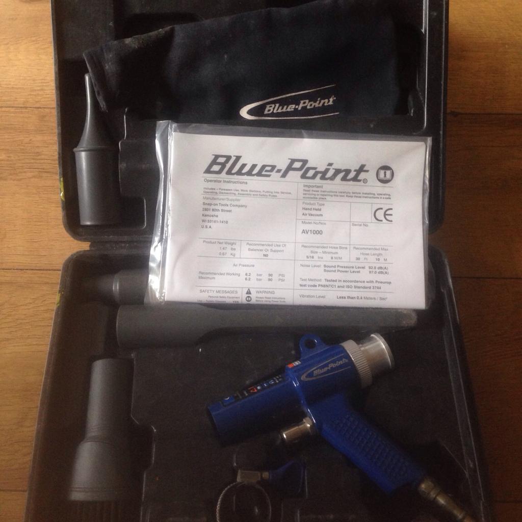 Blue point air vacuum in M18 Manchester für £ 50,00 zum Verkauf | Shpock AT