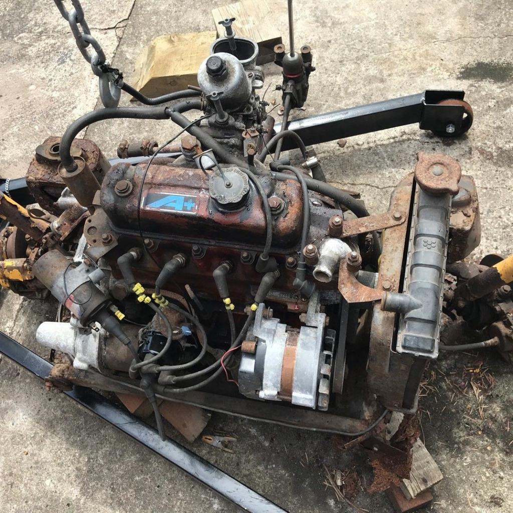 mini front subframe / 1275 A plus engine in WF2 Wakefield für 650,00 ...