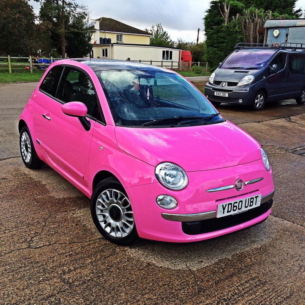 pink fiat 500 in CO2 Colchester für 3.000,00 £ zum Verkauf | Shpock DE