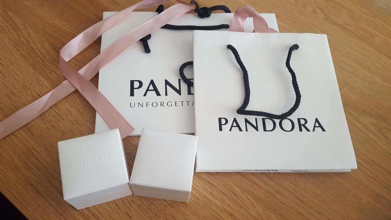 Pandora Bags and Charm Boxes in Basildon for £1.50 for sale | Shpock