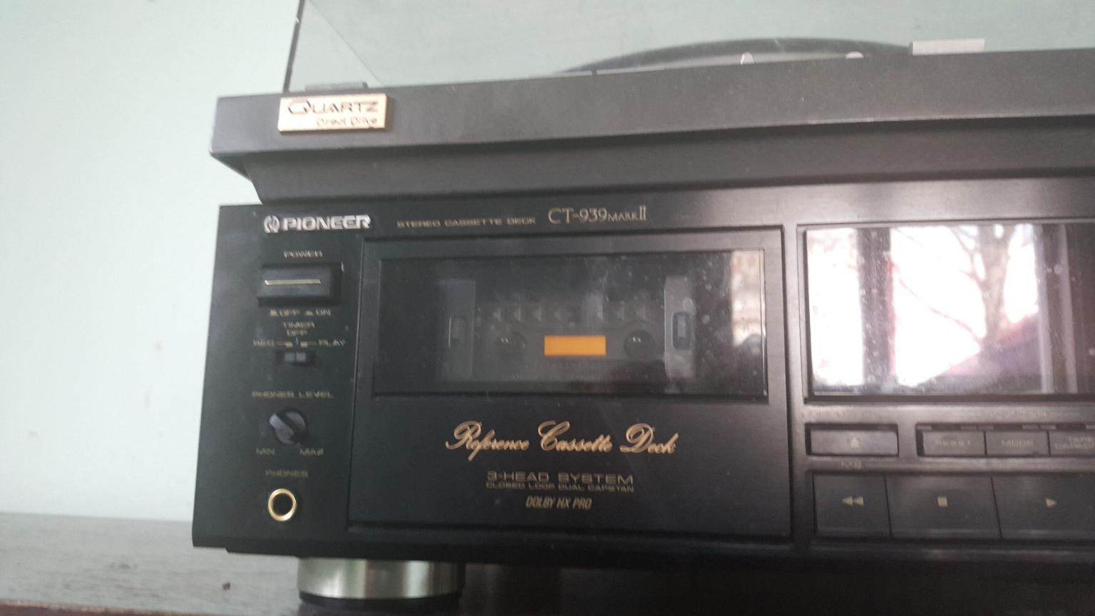 Pioneer CT-939 mk II reference cassette deck in 82060 Delsbo für SEK 1. ...
